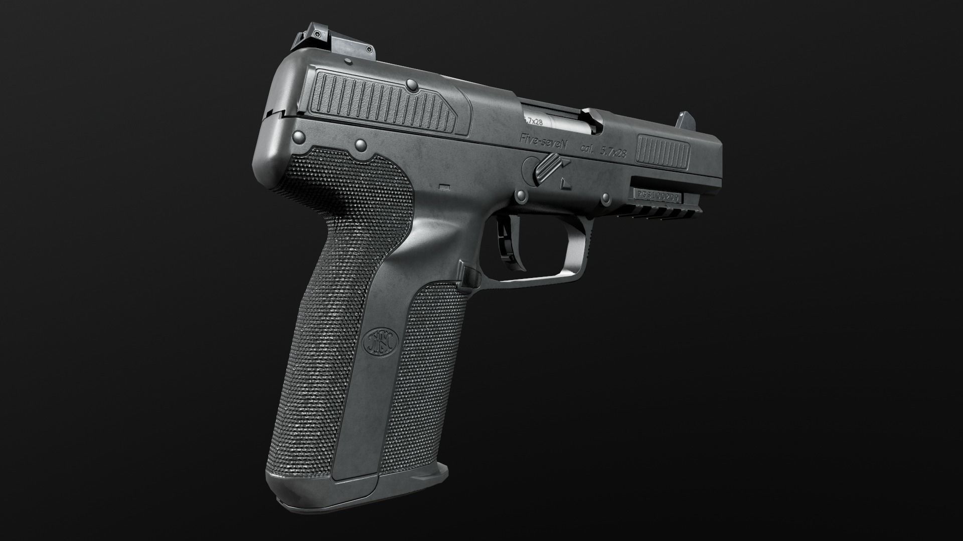 3D model FN Five-Seven MK2 Handgun VR / AR / low-poly | CGTrader