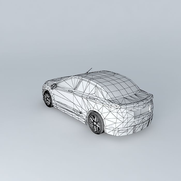 Proton Saga Car Concept free 3D model | CGTrader