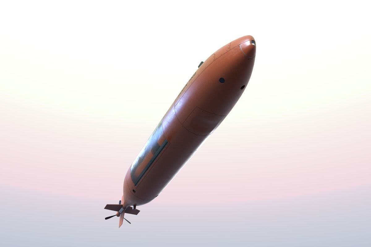 3D model Autonomous Underwater Vehicle - AUV VR / AR / low-poly | CGTrader