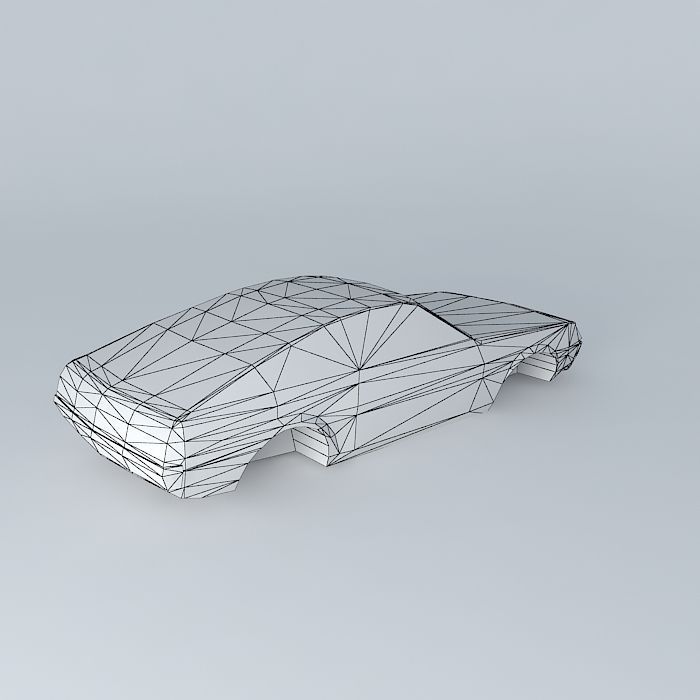 Classic Sportscar Template free 3D model | CGTrader