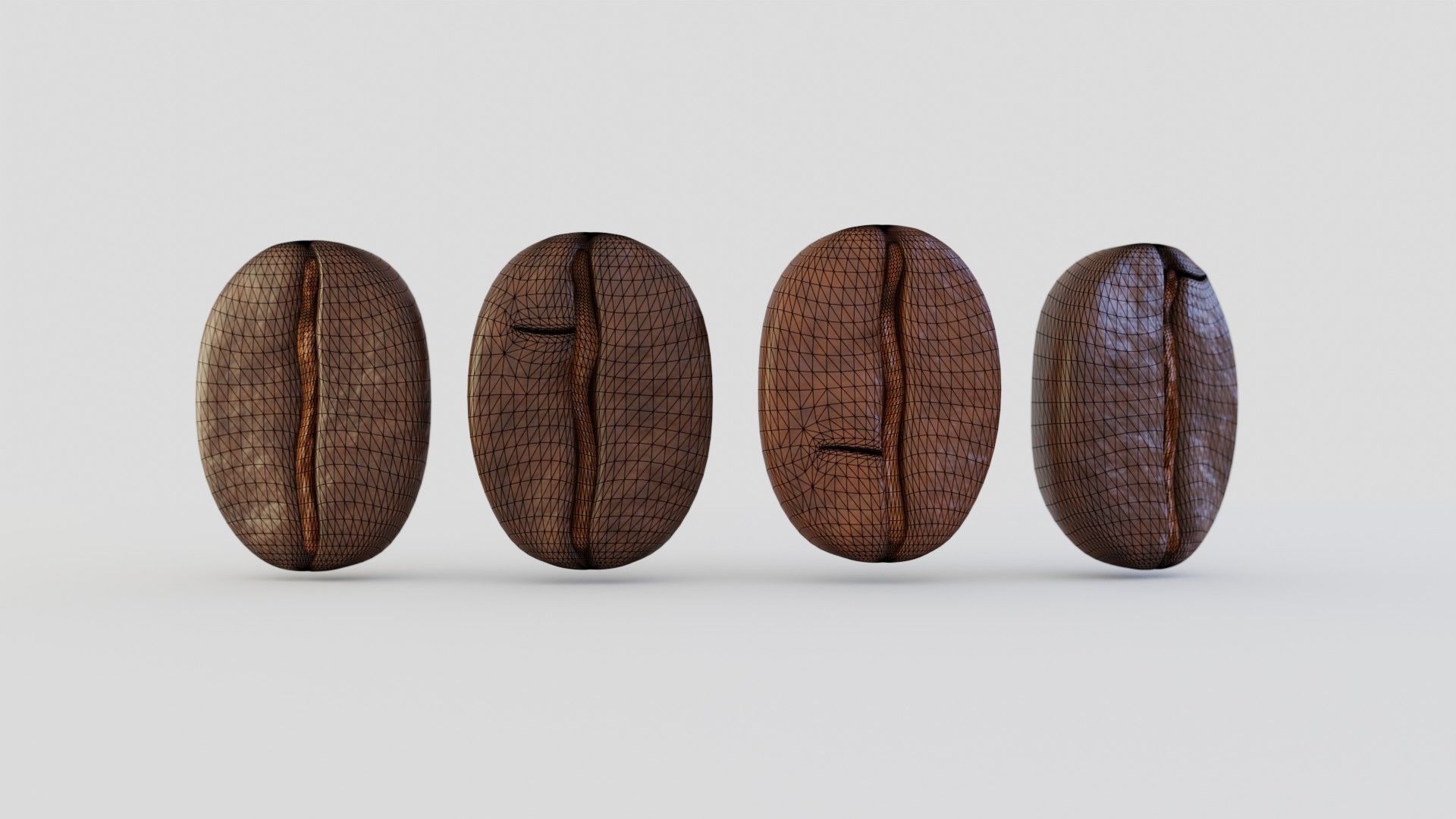 Coffee Beans 3D model | CGTrader
