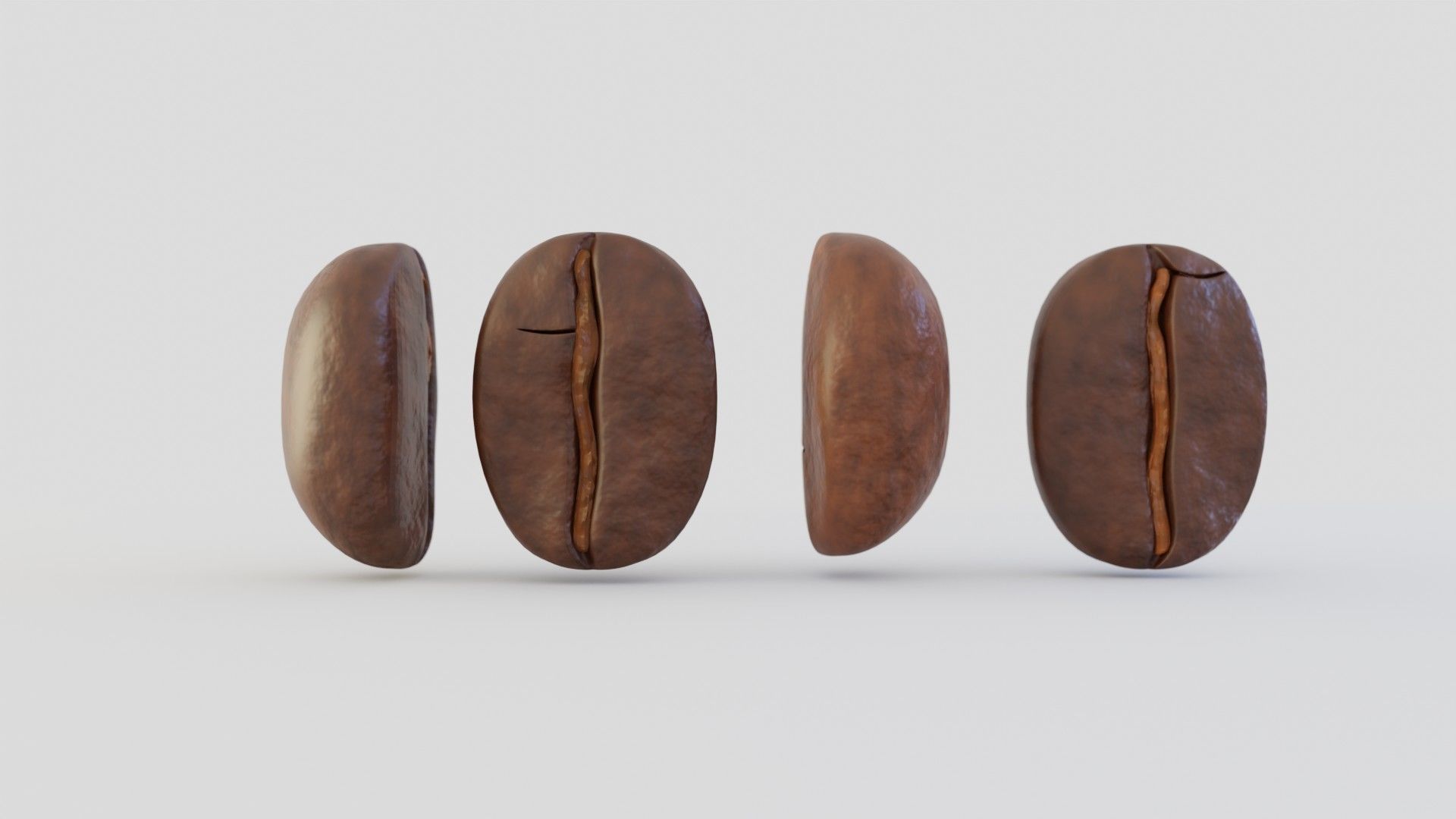 Coffee Beans 3D model | CGTrader