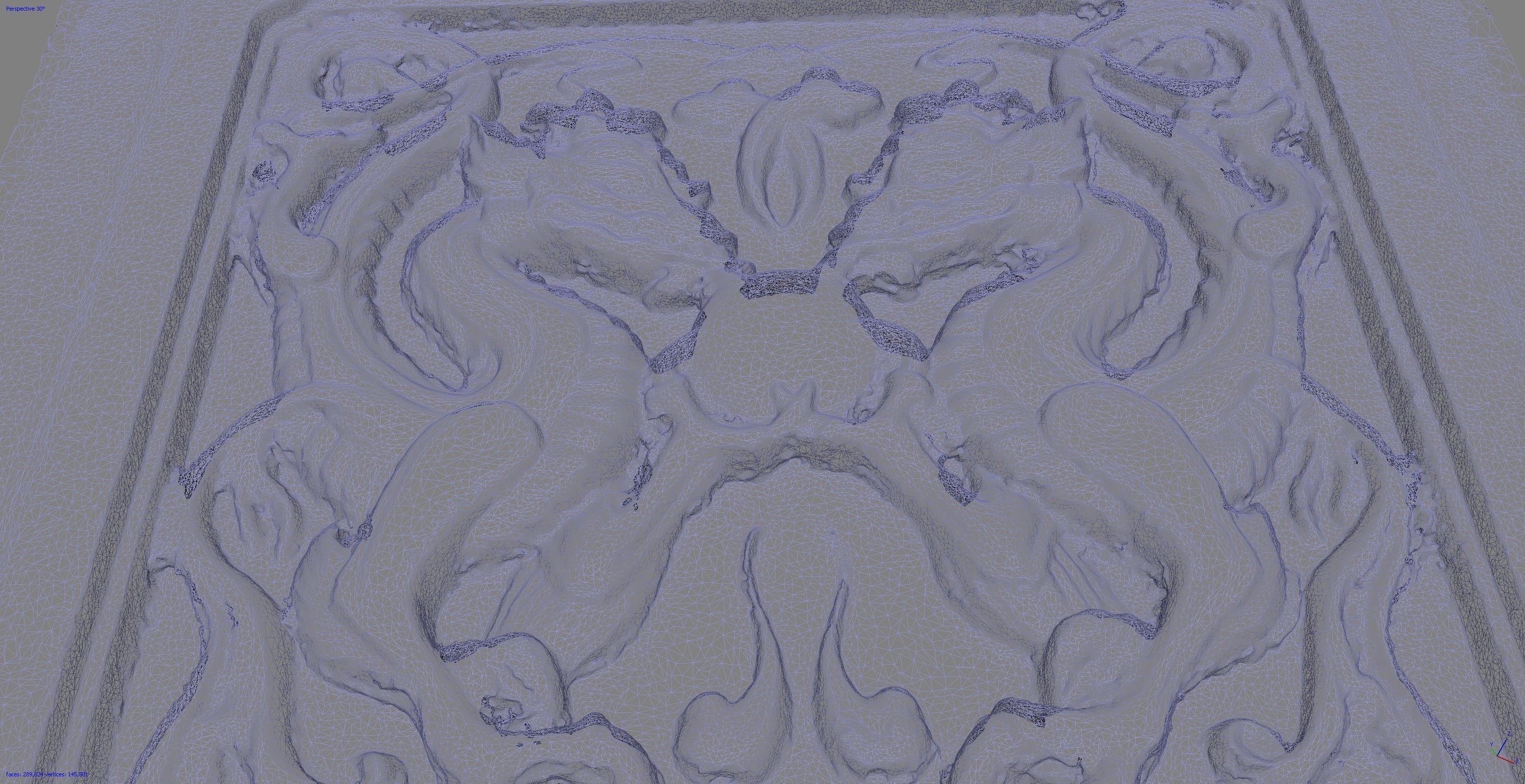 Chinese Dragon bas-relief in chinatown Washington DC free 3D model ...