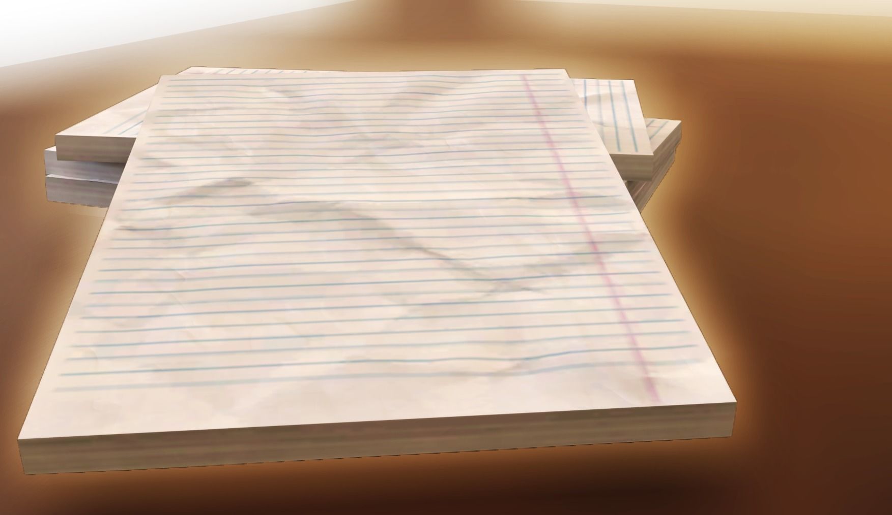 3D model Stack of paper | CGTrader