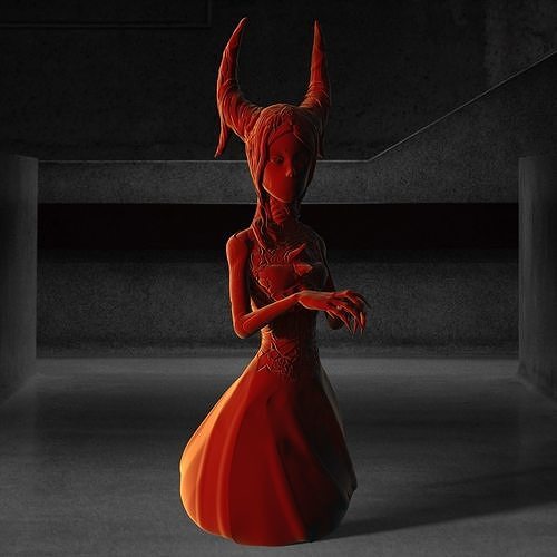CALM DEMON 3D model | CGTrader