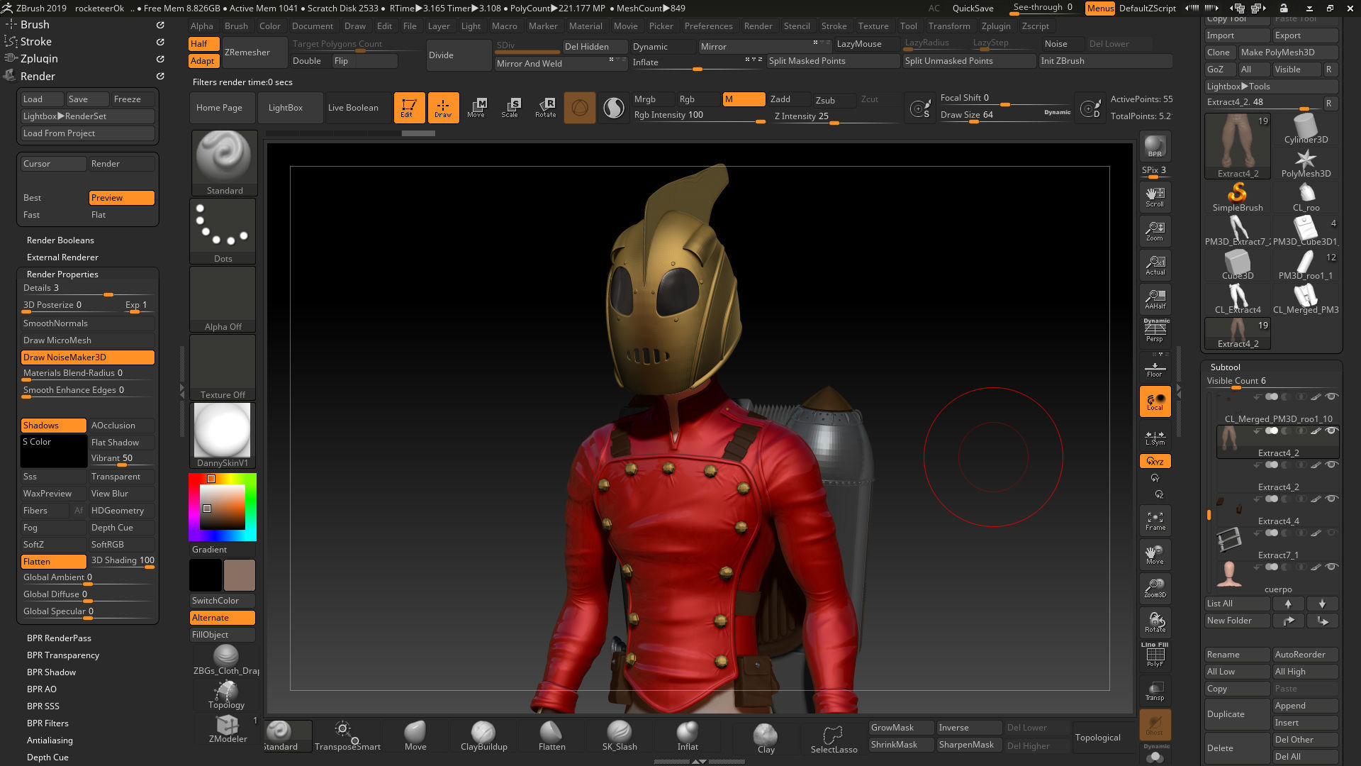 Rocketeer 3D model | CGTrader
