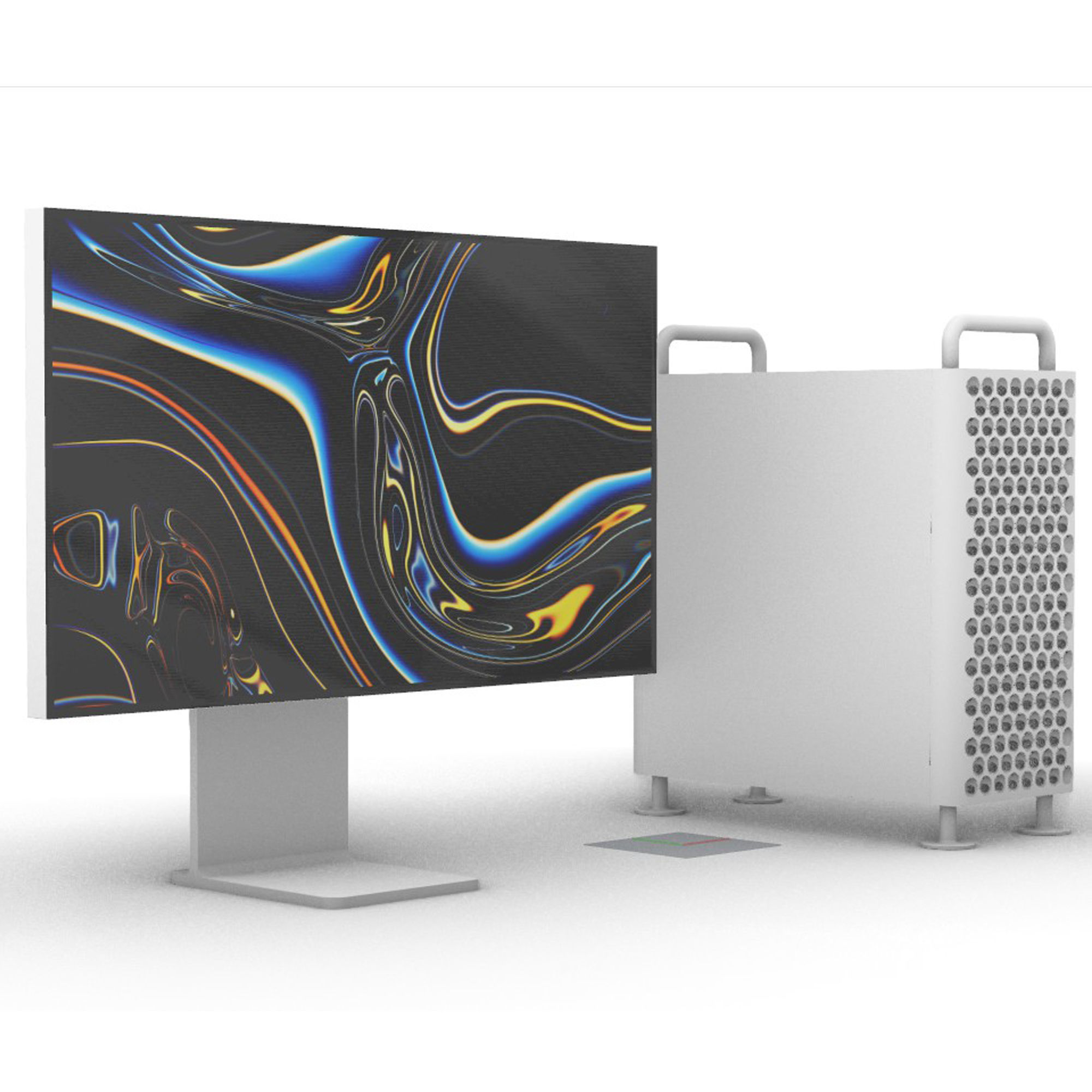 Apple 2019 MAC PRO pro display XDR computer 3D model 3D model | CGTrader