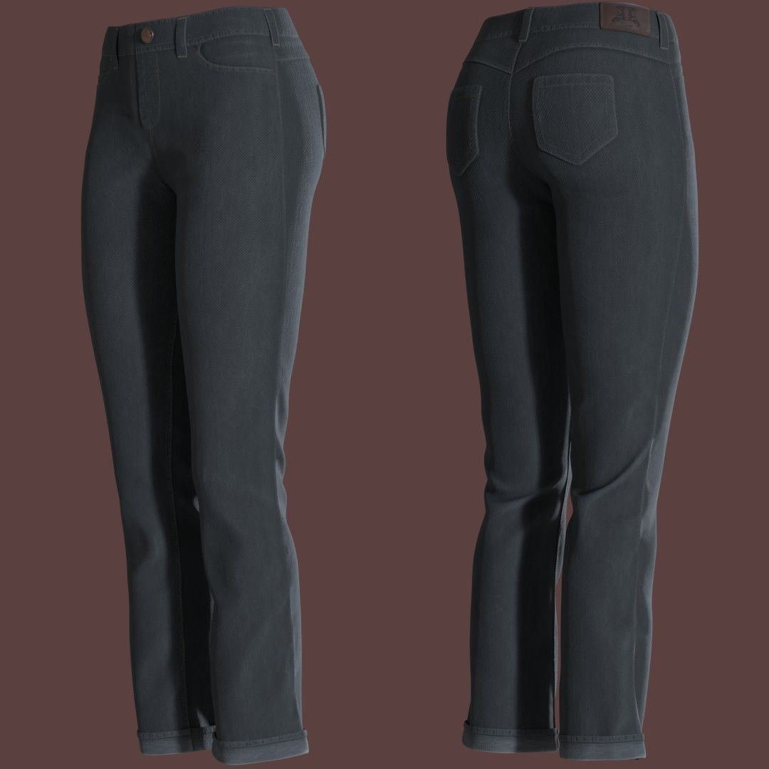 3D model Women Pants VR / AR / low-poly | CGTrader