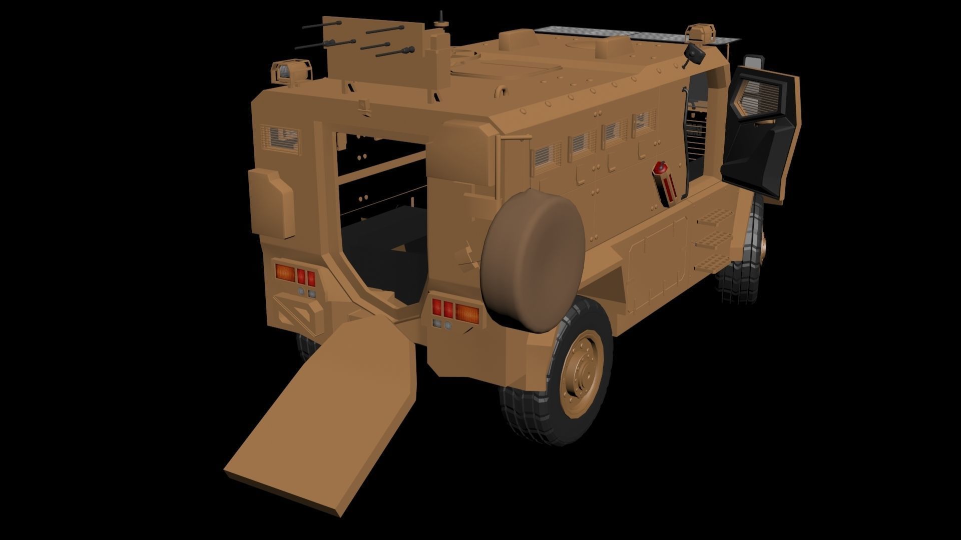 3D model BMC Kirpi 2 VR / AR / low-poly | CGTrader