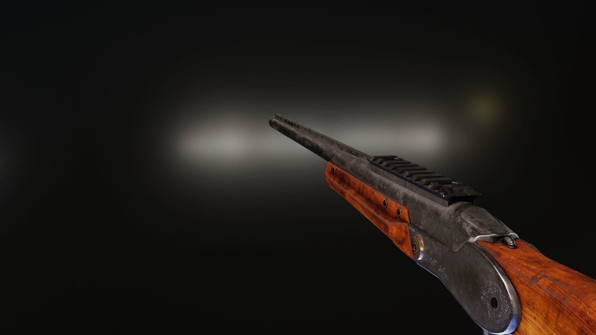 3D model 700 Nitro Express Hunting Gun VR / AR / low-poly | CGTrader