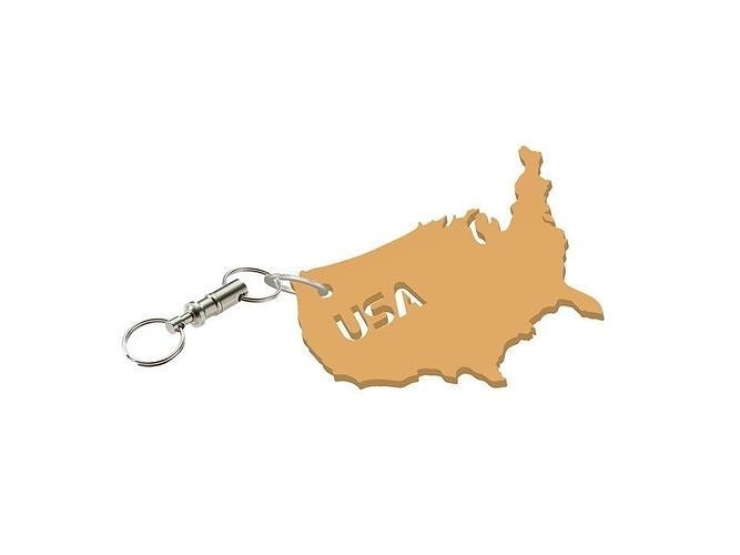 USA keychain 3D model 3D printable | CGTrader
