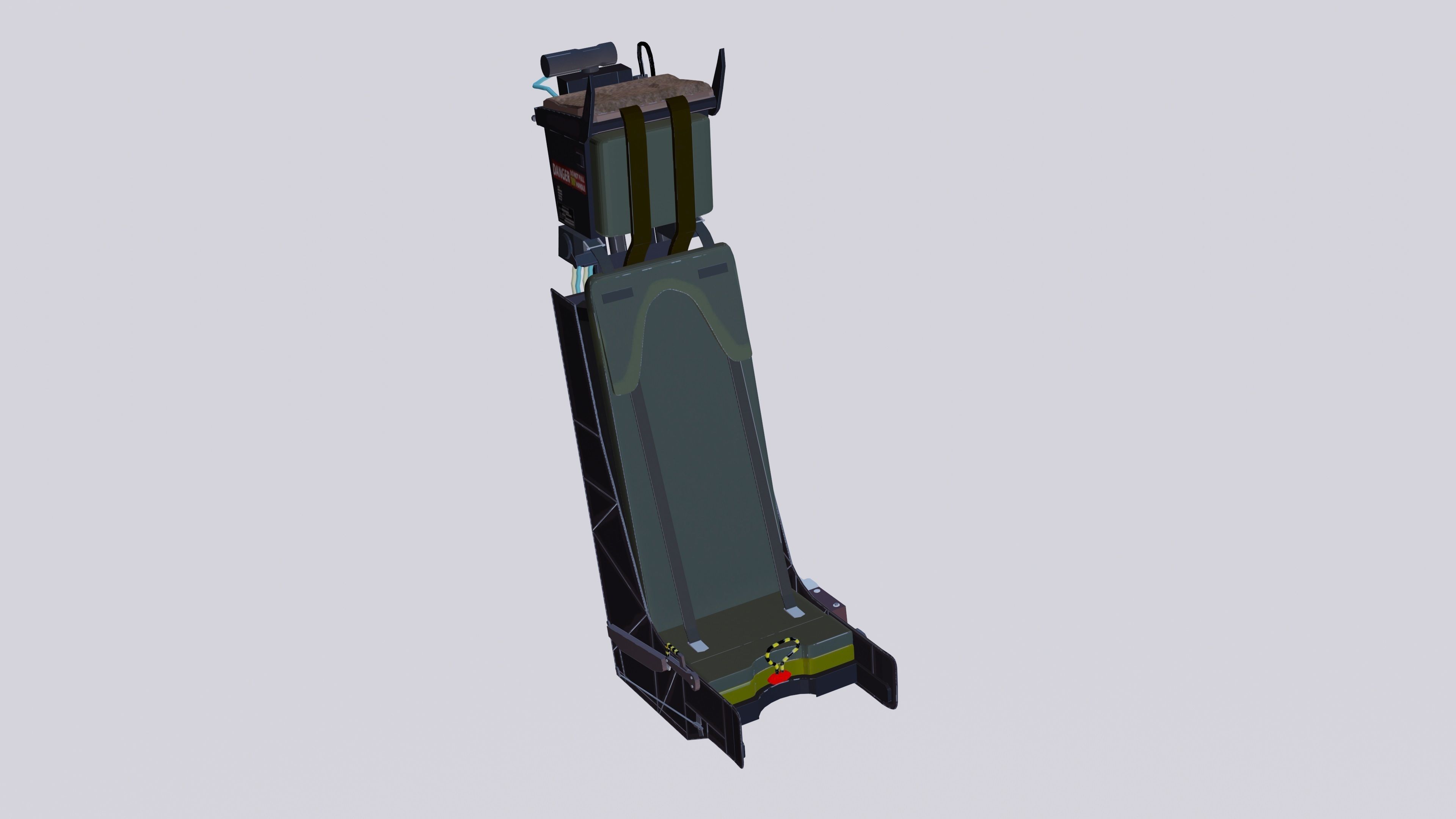 Ejection Seat Model Basic 3D model | CGTrader