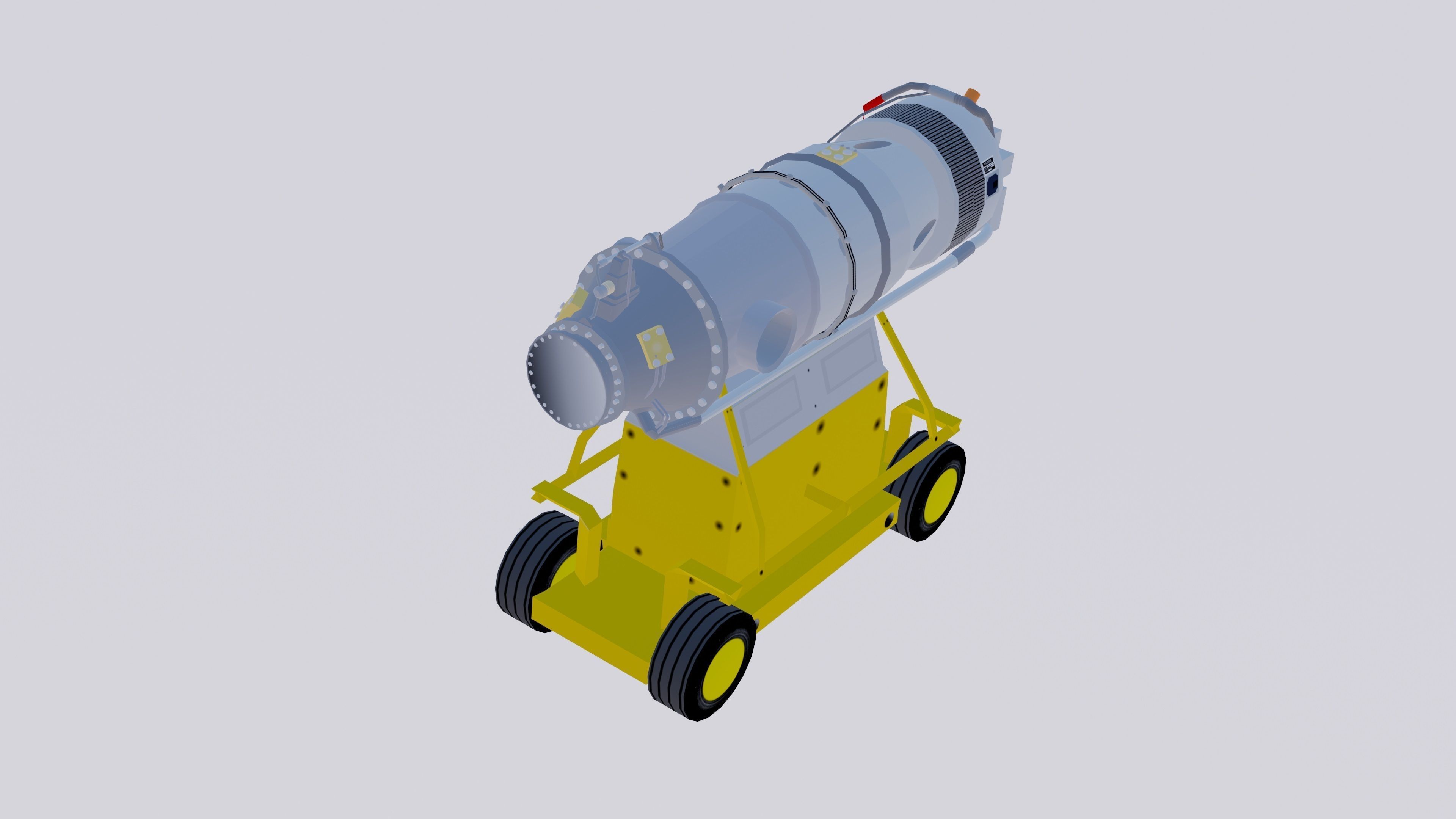 Turboprop Aircraft Engine Canada PT6 3D model | CGTrader