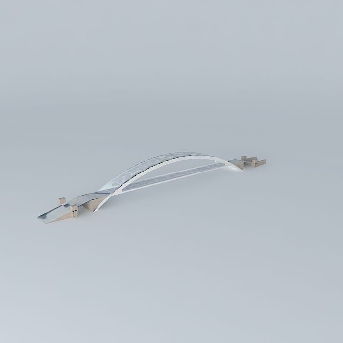 Humber Bay Arch Bridge (Toronto, Ontario) free 3D model | CGTrader
