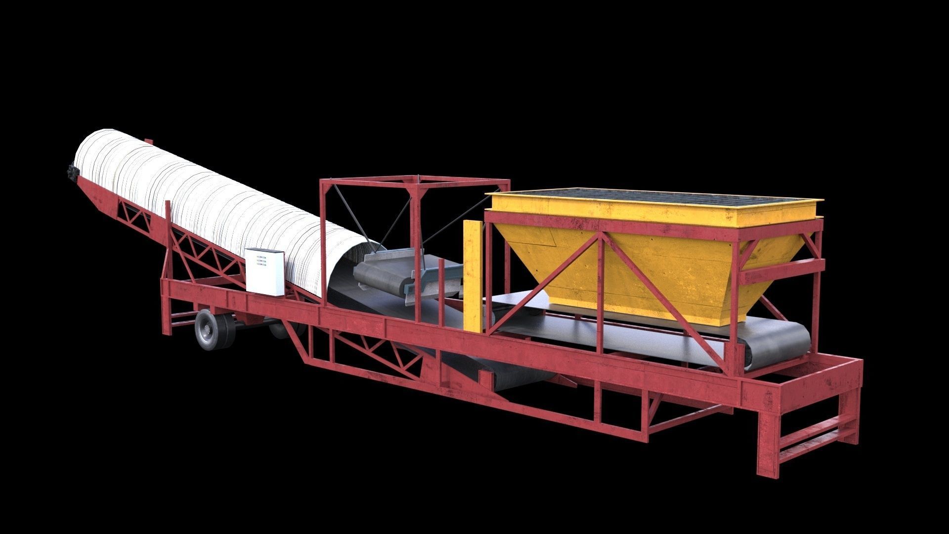 Mining equipment 3D model | CGTrader