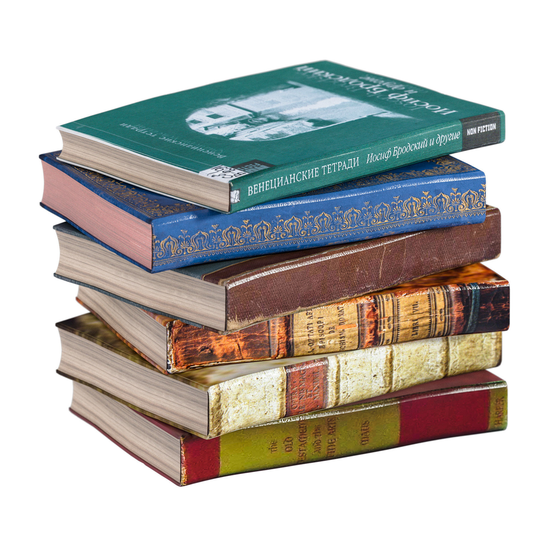 L3DV02G04 - books set 3D model | CGTrader