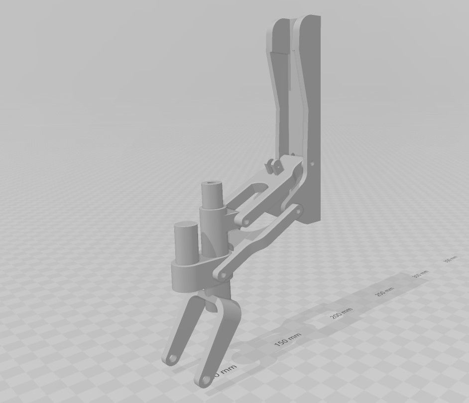 6th Scale retracting tailwheel assembly for FW-190 WW2 fighter 3D model ...