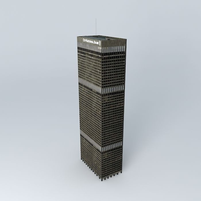 City National Tower free 3D Model MAX OBJ 3DS FBX STL SKP | CGTrader.com