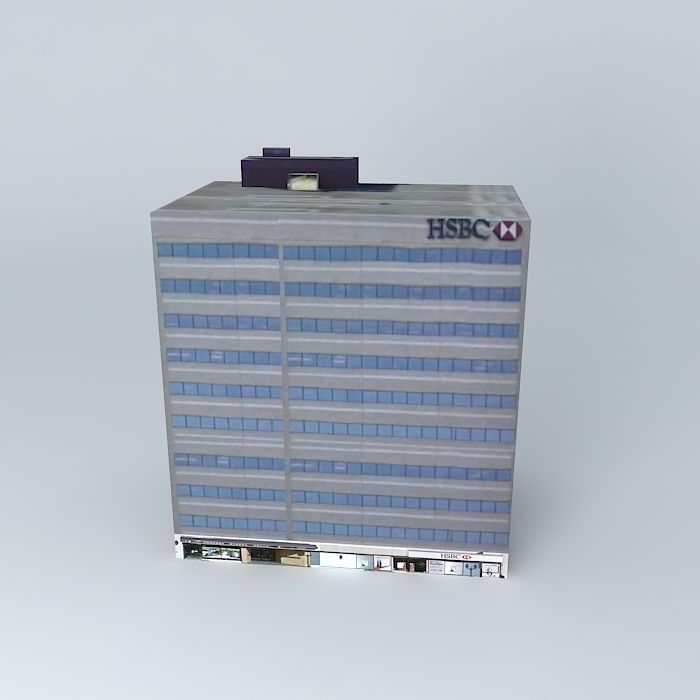 HSBC Building free 3D model | CGTrader