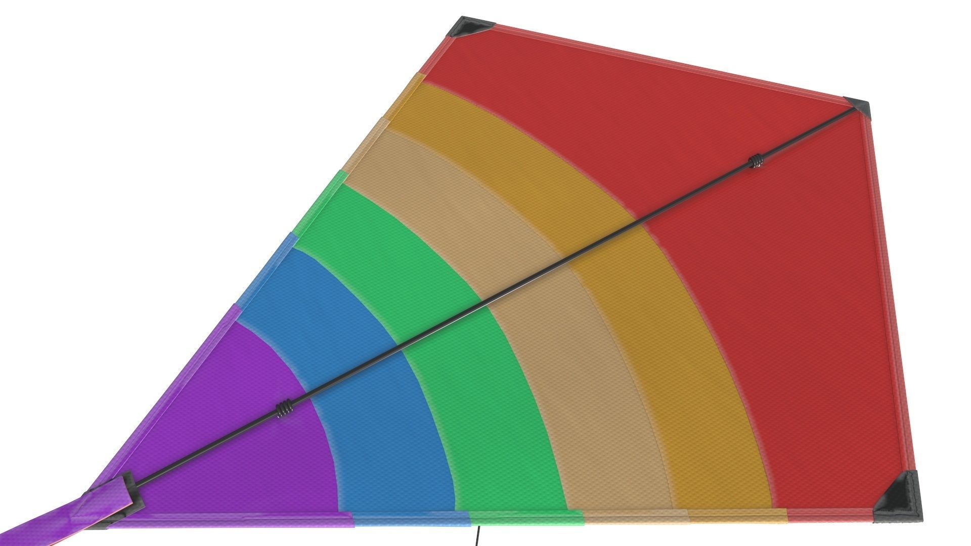 Flying kite 3D model | CGTrader