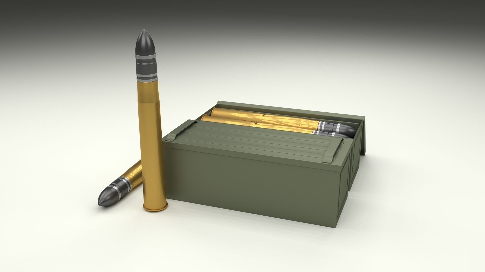 Soviet 85mm Shell 3D Model OBJ FBX STL BLEND DAE MTL | CGTrader.com