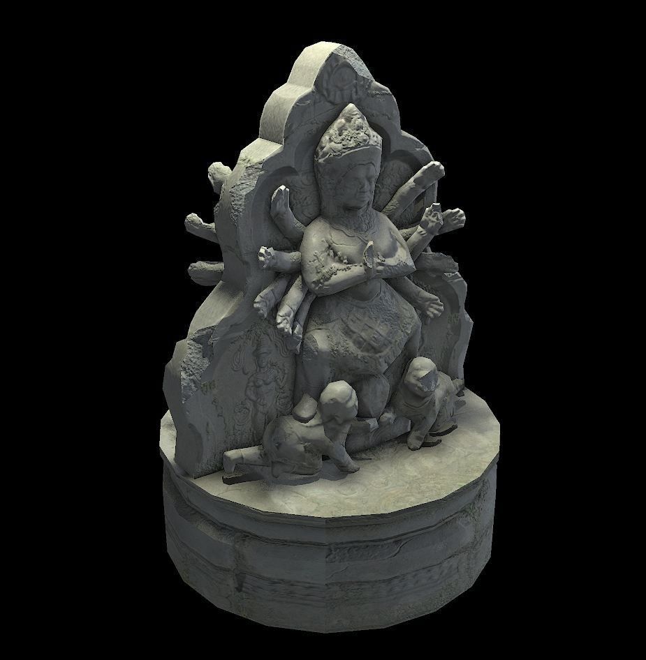 3D model Angkor Wat Games res model 01 VR / AR / low-poly | CGTrader