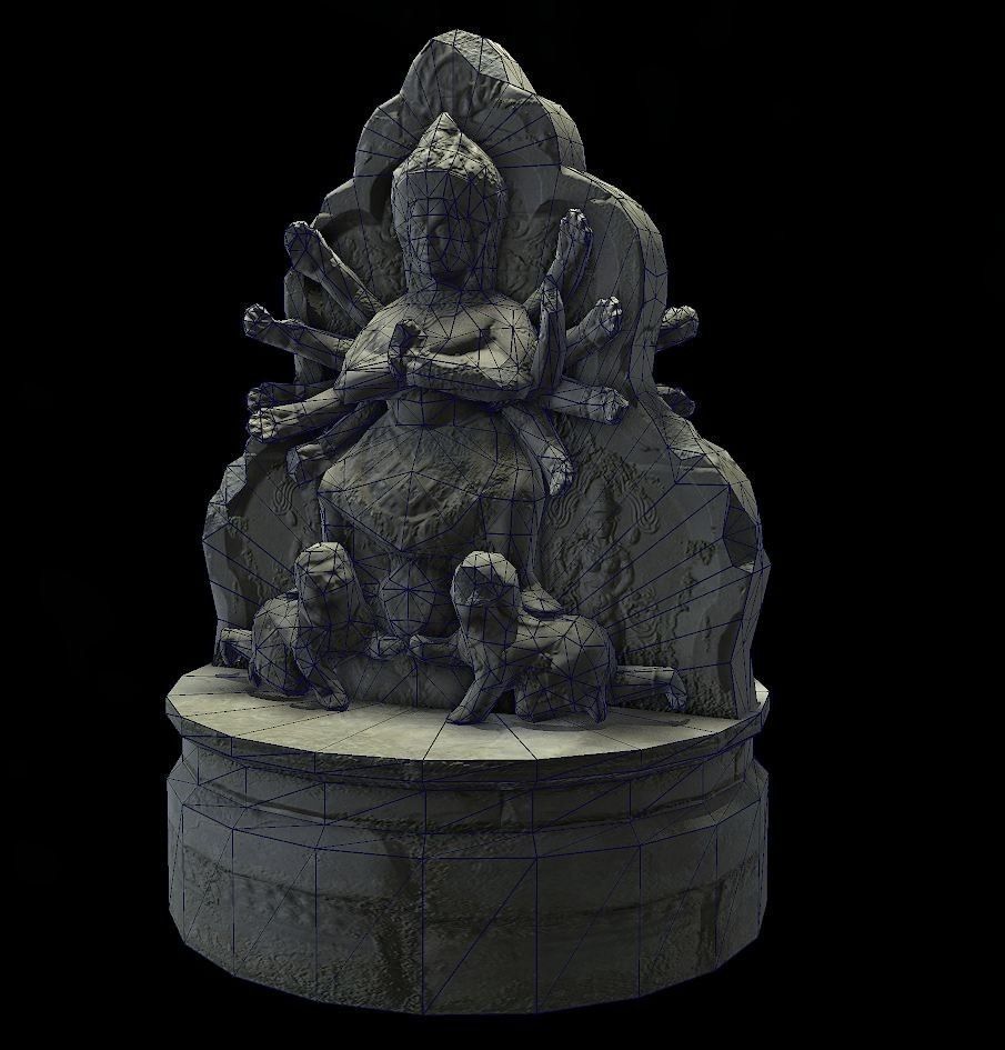 3D model Angkor Wat Games res model 01 VR / AR / low-poly | CGTrader