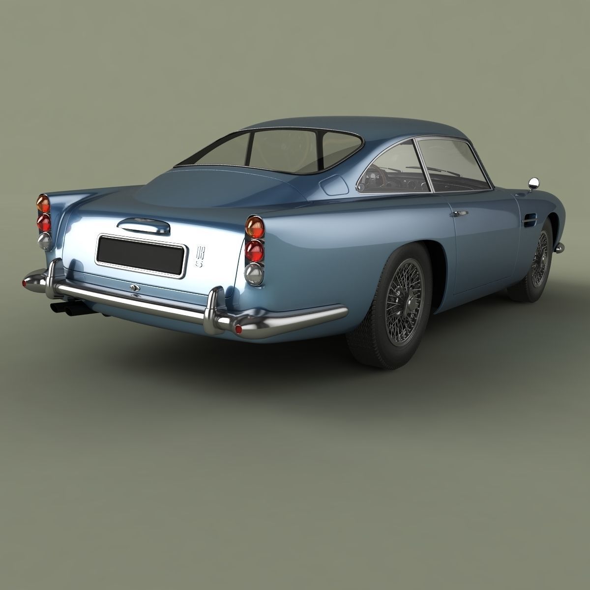 Aston Martin DB5 Coupe 3D model | CGTrader