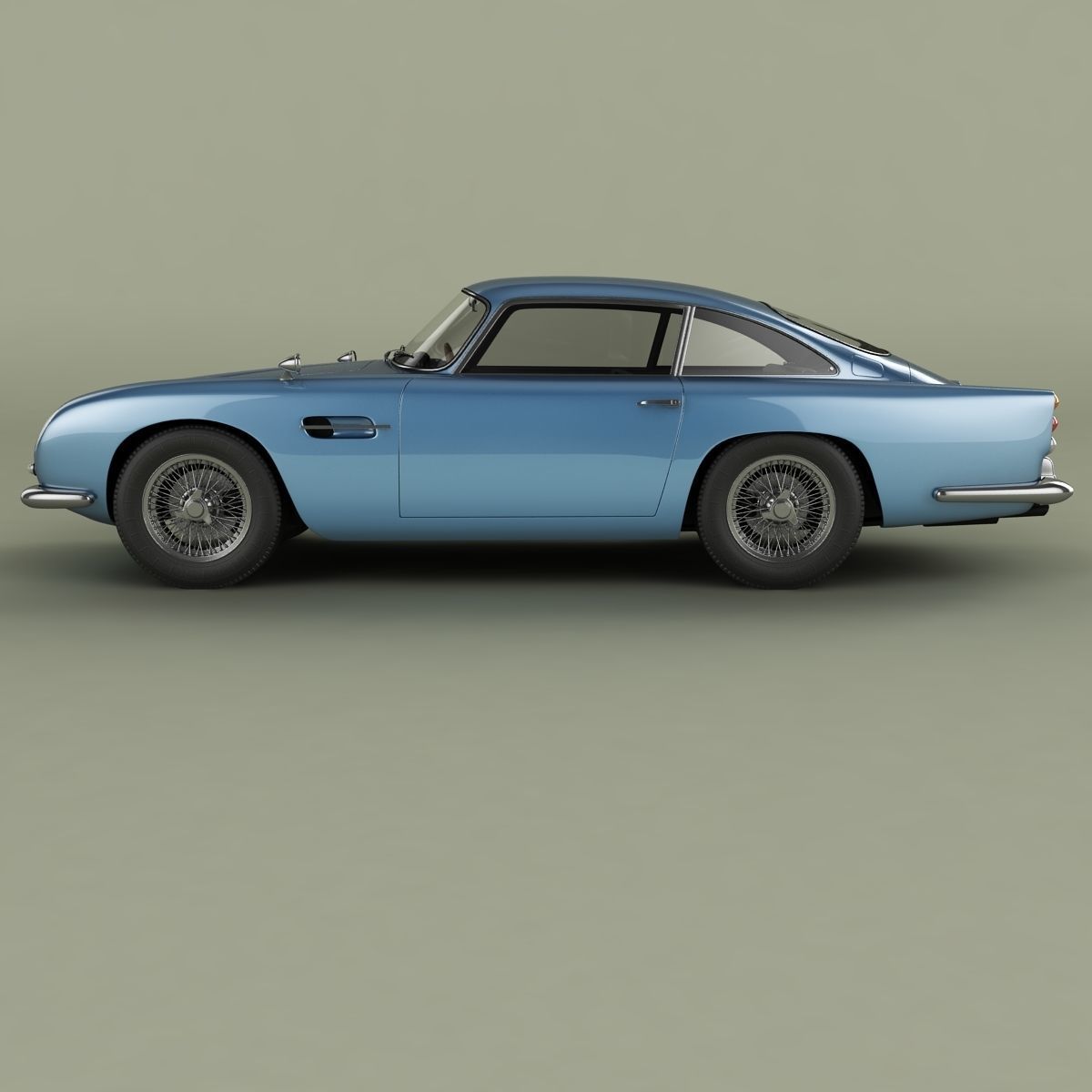 Aston Martin DB5 Coupe 3D model | CGTrader