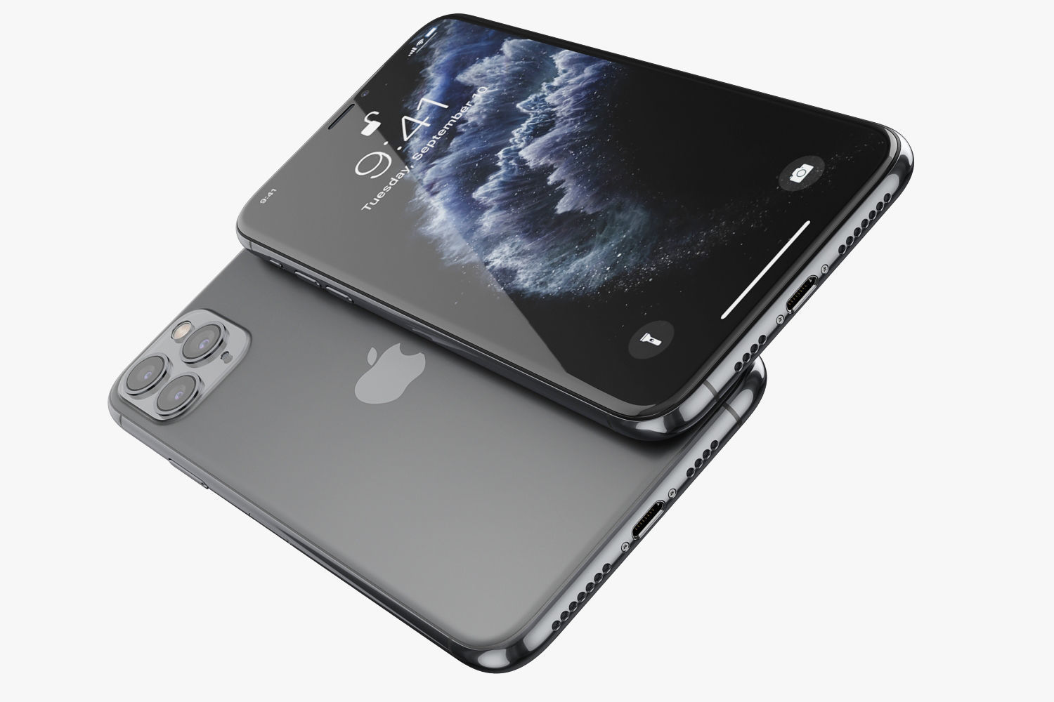 Apple iPhone 11 Pro Max All colors 3D model | CGTrader