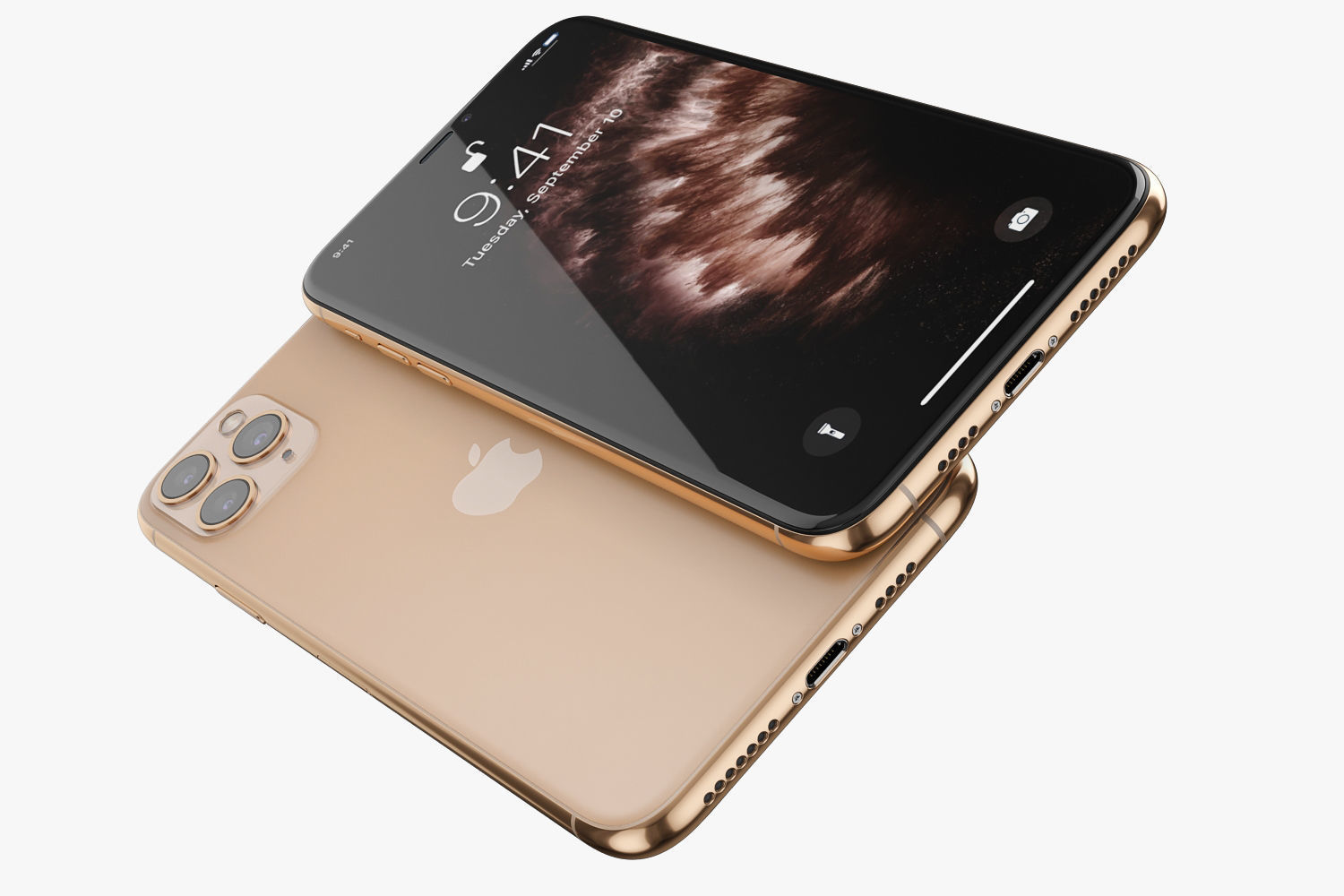 Apple iPhone 11 Pro Max All colors 3D model | CGTrader