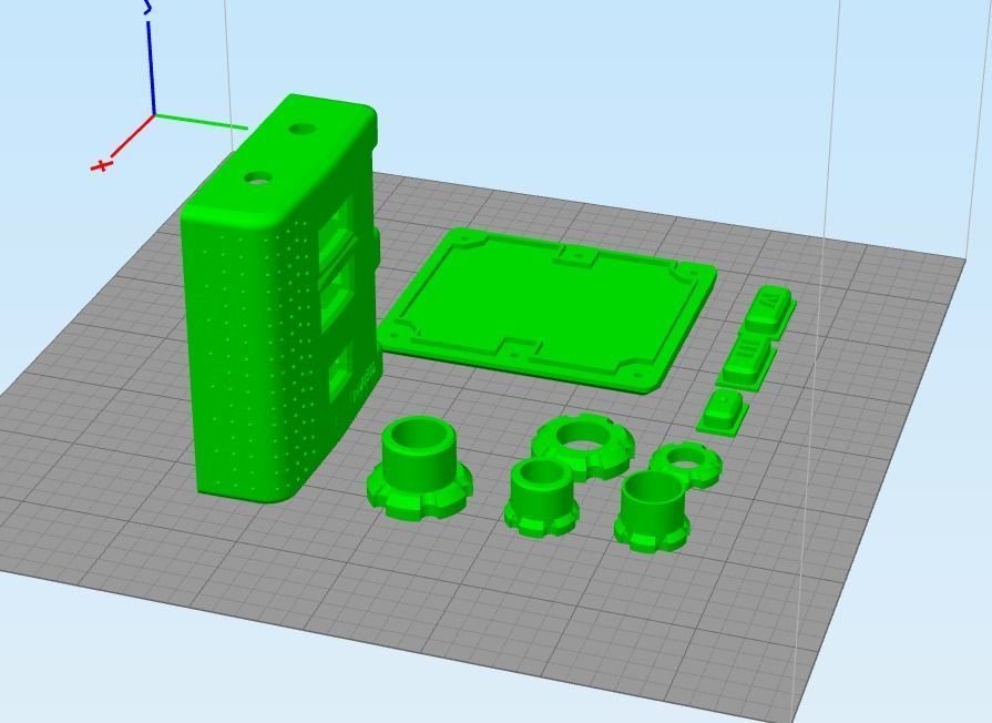 Invisio V60 style PTT shell 3D model 3D printable | CGTrader
