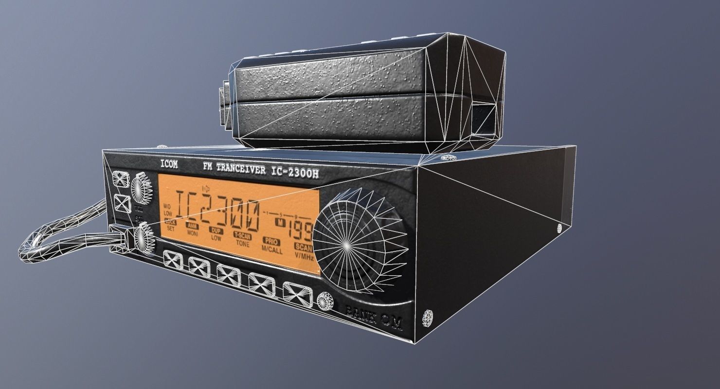 3D model Transceiver Game Ready VR / AR / low-poly | CGTrader
