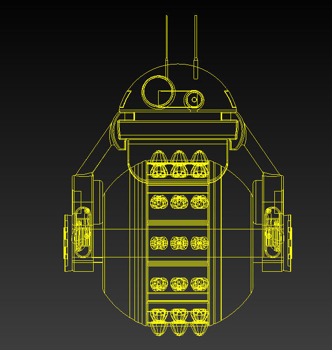 round robot 3D model | CGTrader