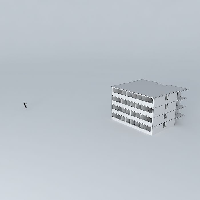 White window free 3D model | CGTrader