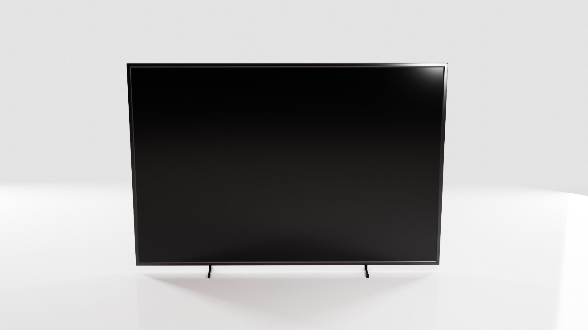Simple Flat Screen TV 3D model | CGTrader