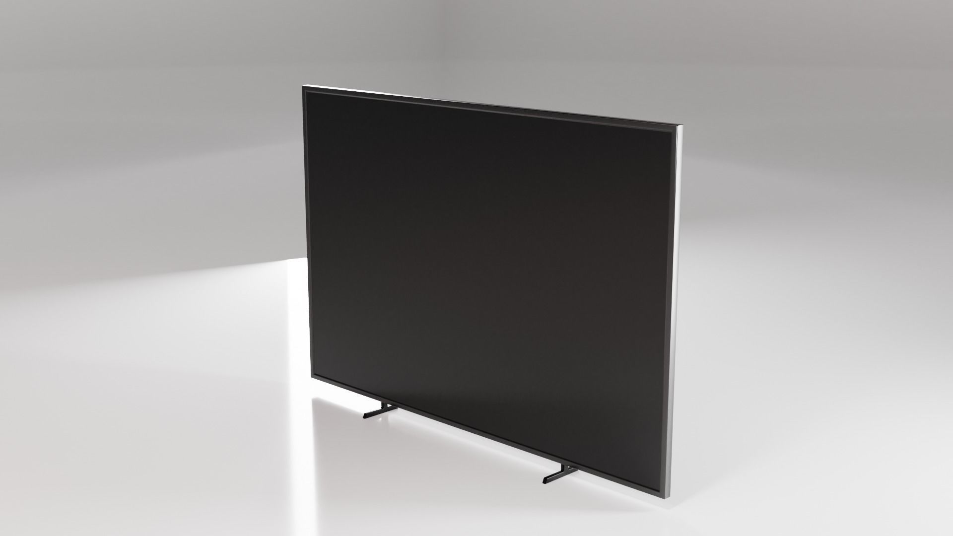 Simple Flat Screen TV 3D model | CGTrader