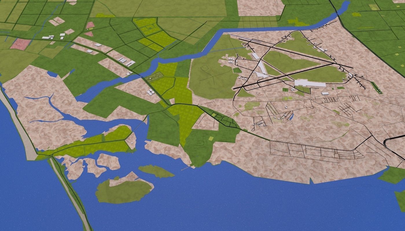 Karachi City 3D model | CGTrader