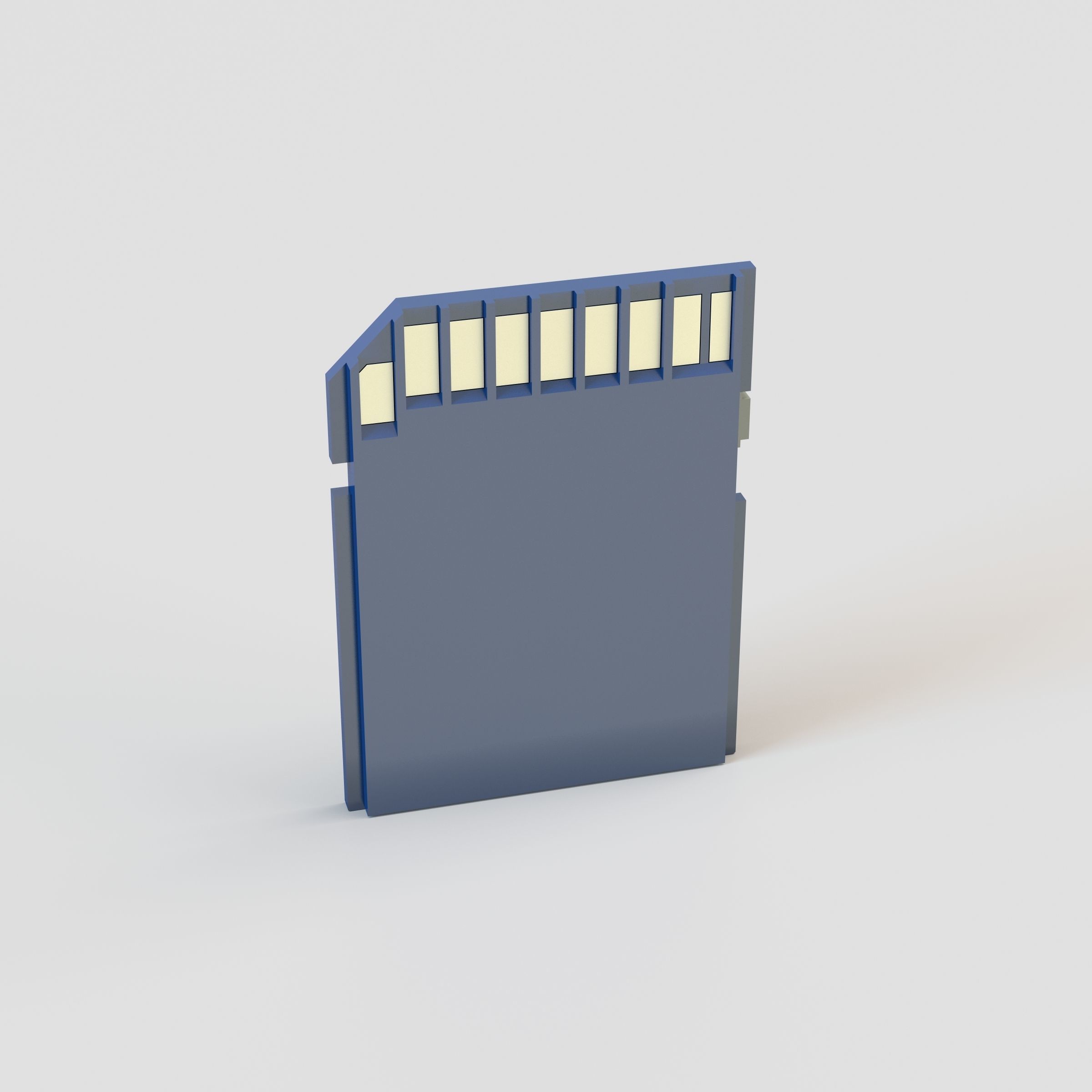 SD card 3D model | CGTrader