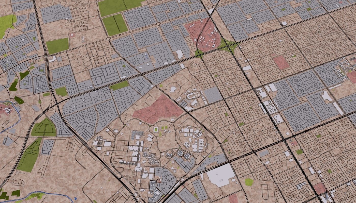 Riyadh City 3D model | CGTrader
