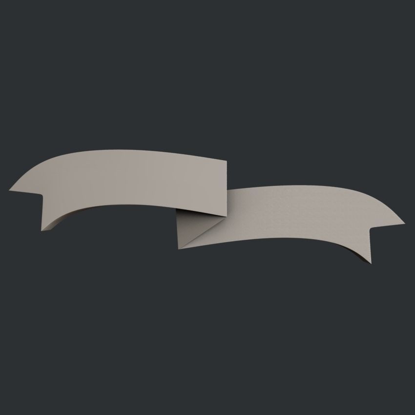 3d STL models for CNC router ribbon set 3D model | CGTrader