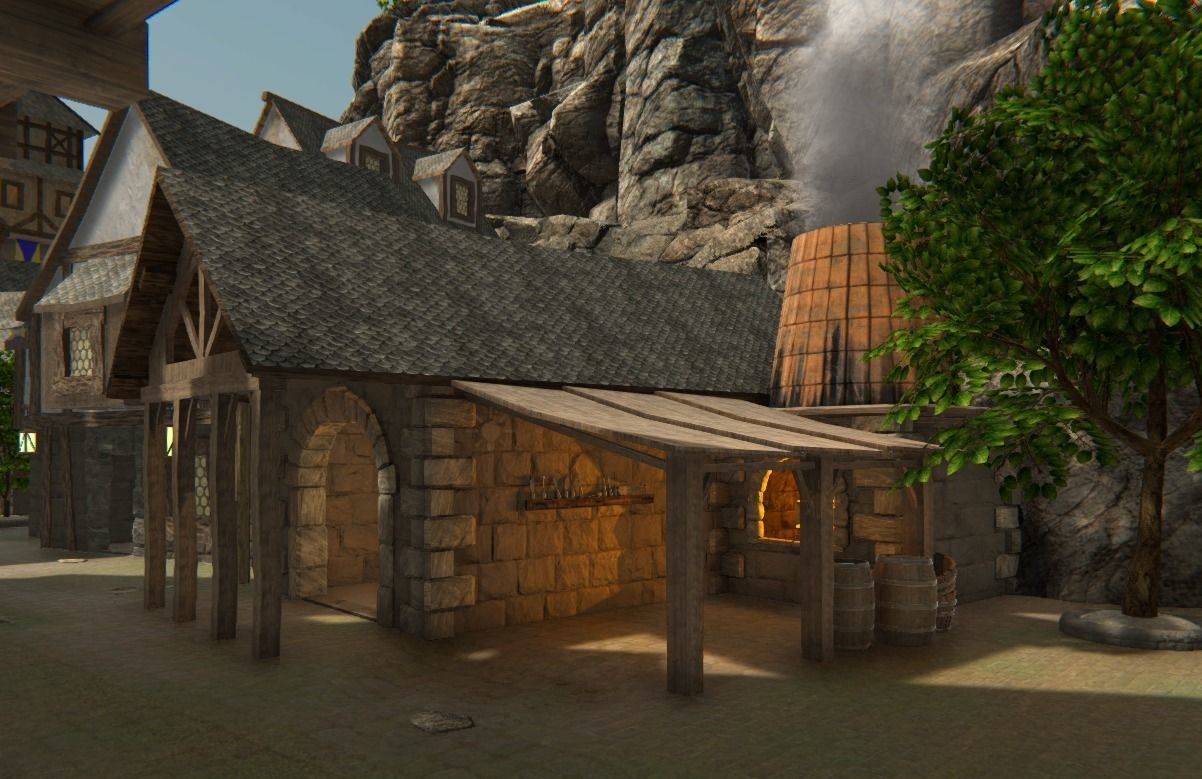 3D model Medieval Forge Game Ready VR / AR / low-poly | CGTrader