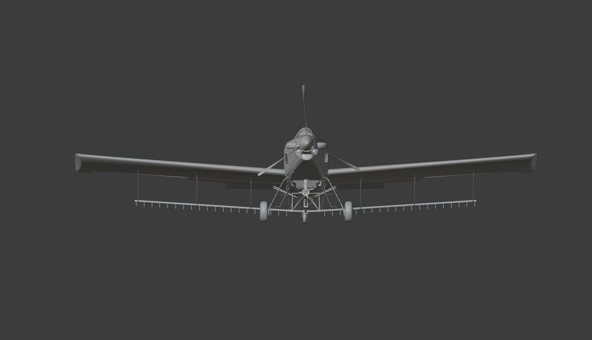 Crop Duster Plane 3D model | CGTrader