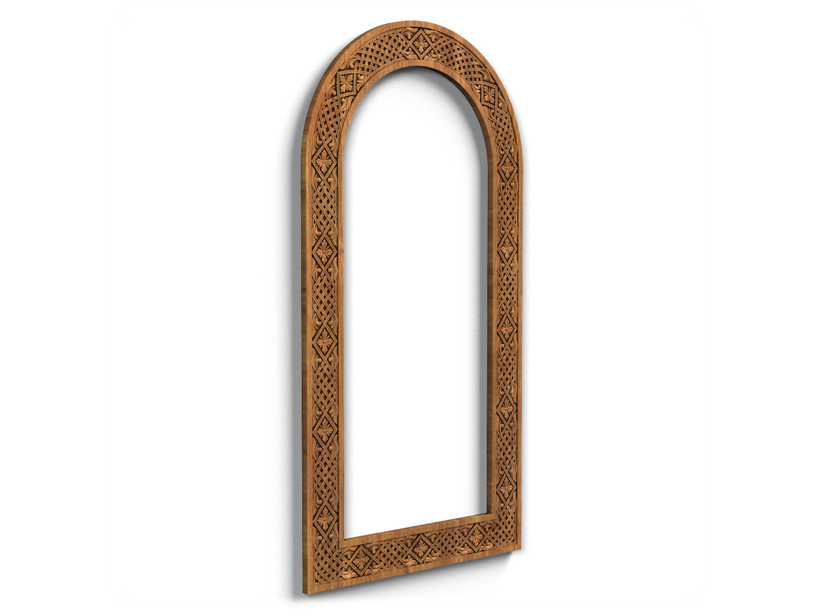 Frame0016 arched mirror on wall 3D model | CGTrader