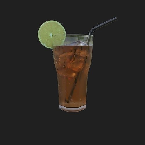 Iced tea 3D model | CGTrader