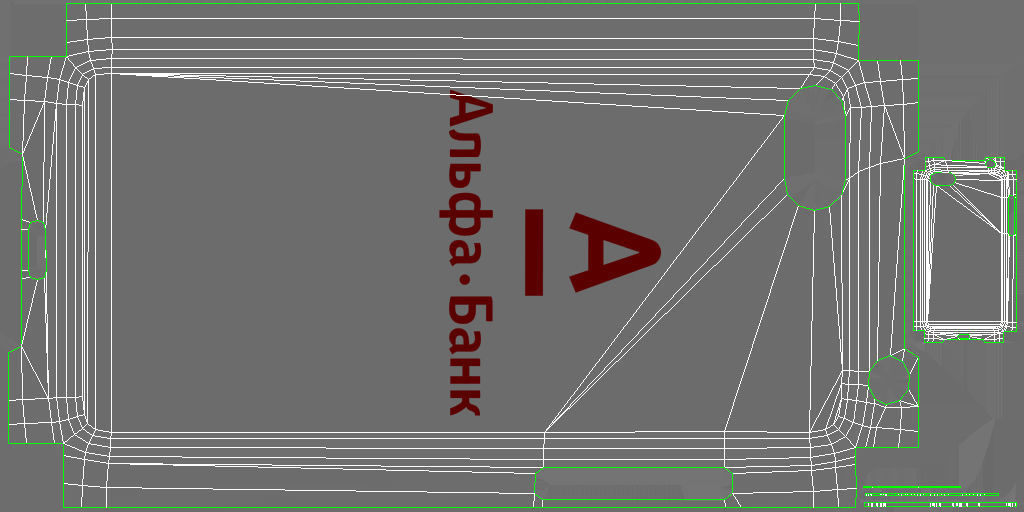 3D model Generic Cell Phone Case VR / AR / low-poly | CGTrader