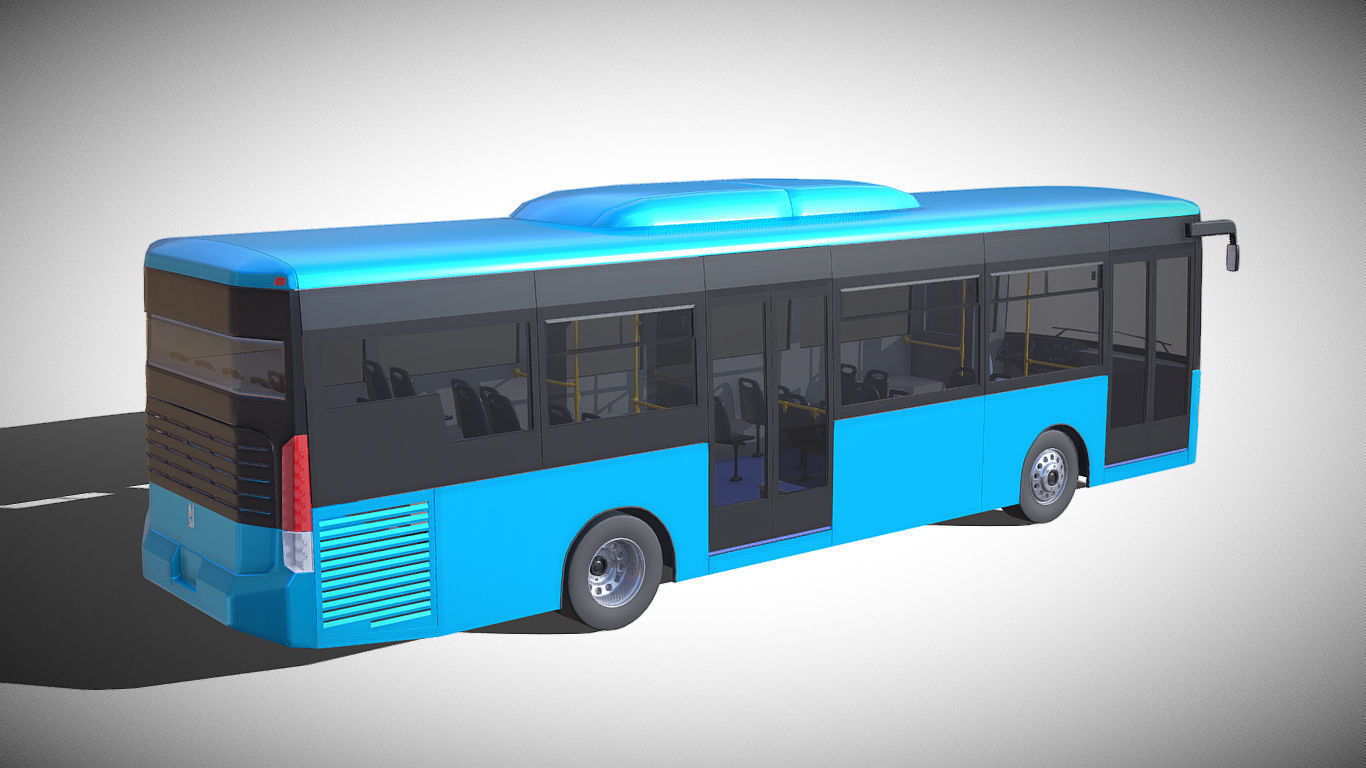 City Bus 3D model | CGTrader
