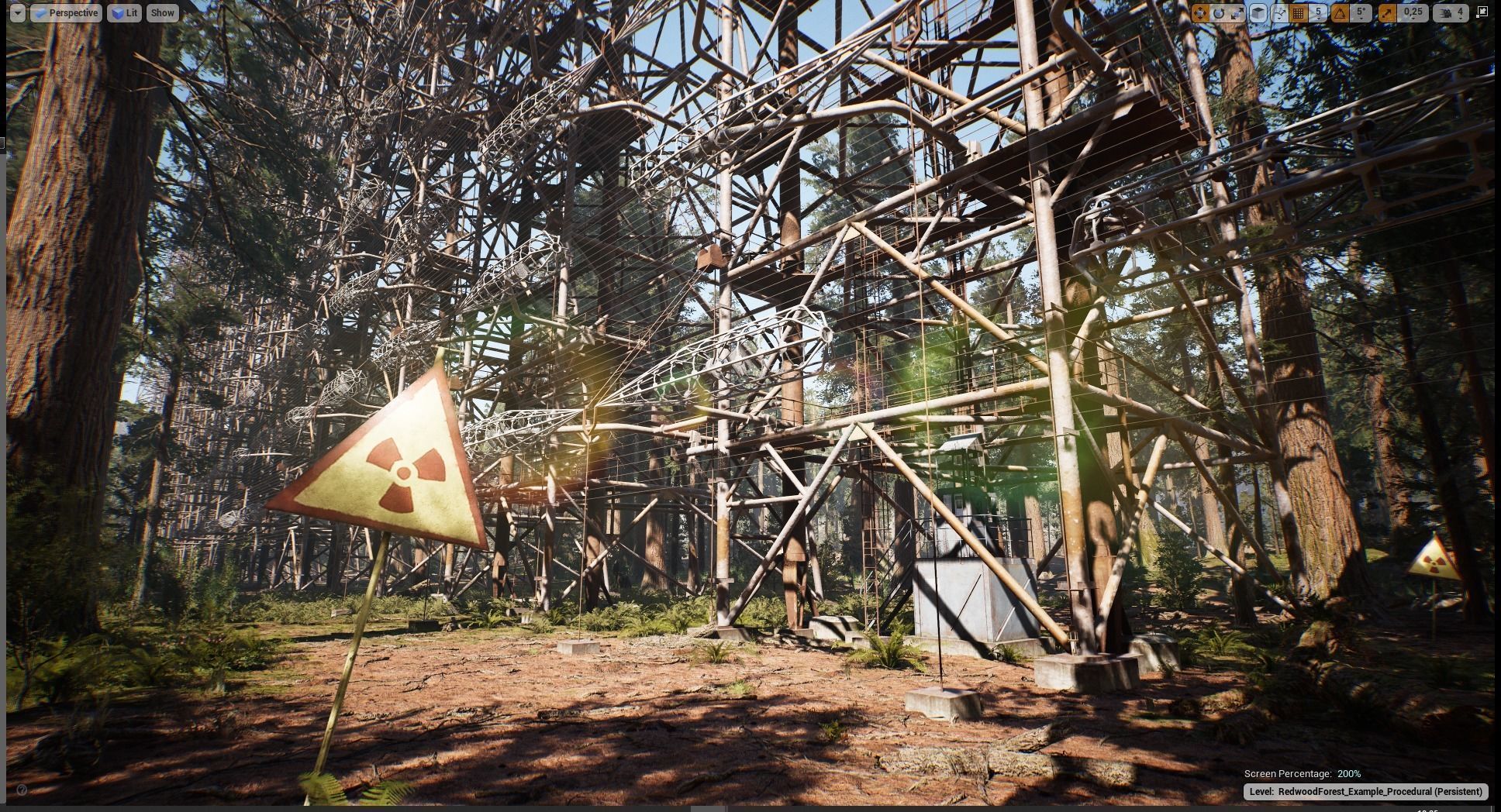 3D model ZGRLS DUGA PRIPYAT CHERNOBYL - 2 GAME READY VR / AR / low-poly ...