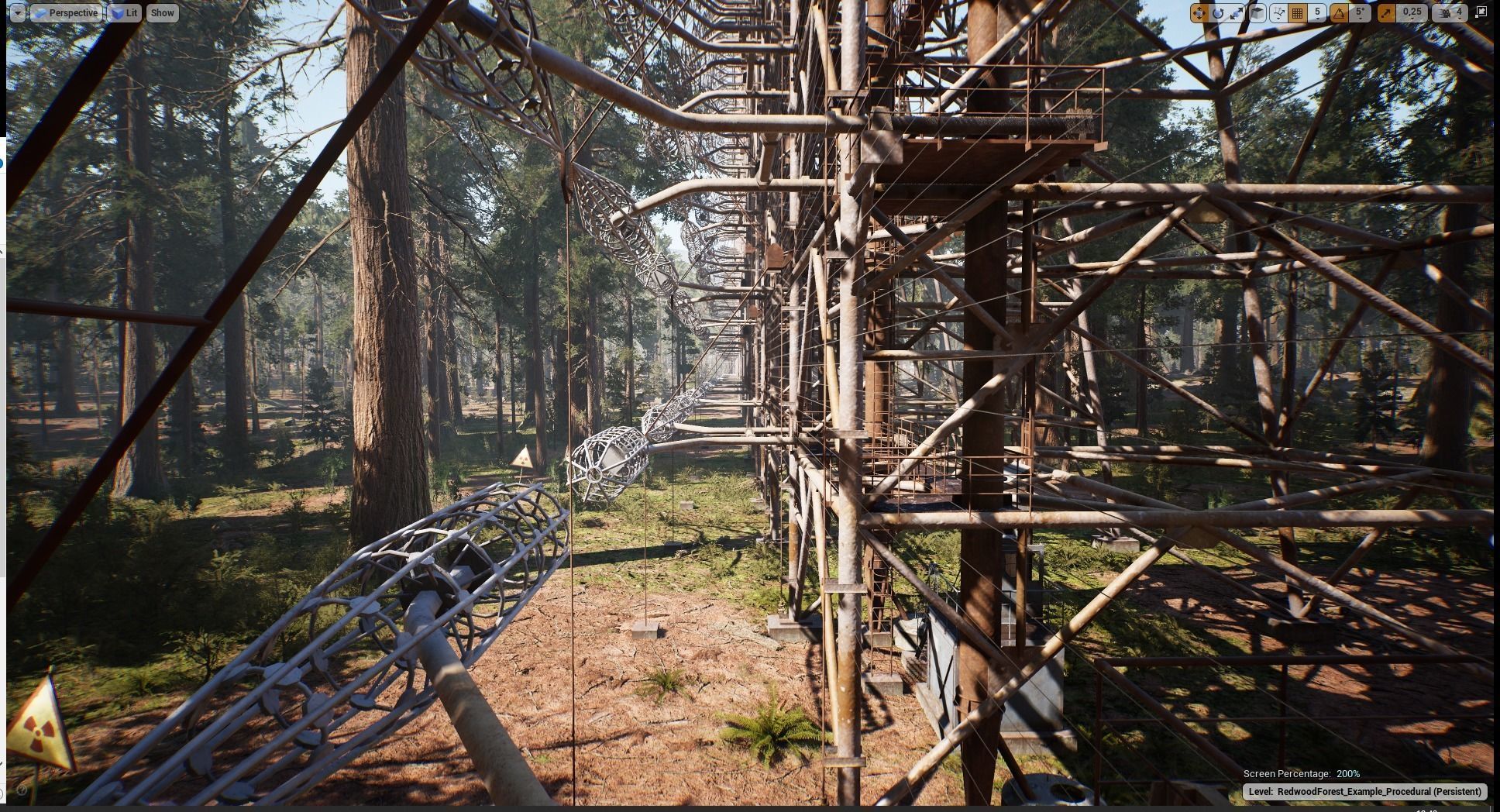 3D model ZGRLS DUGA PRIPYAT CHERNOBYL - 2 GAME READY VR / AR / low-poly ...