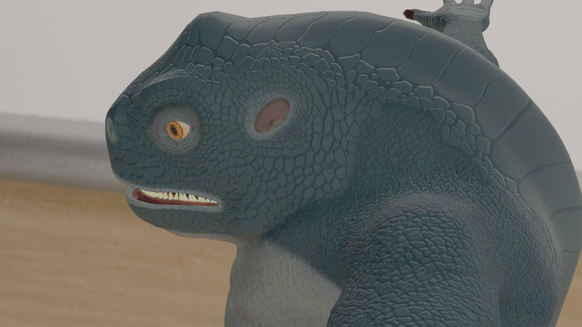 Reptile Monster free VR / AR / low-poly 3D model | CGTrader